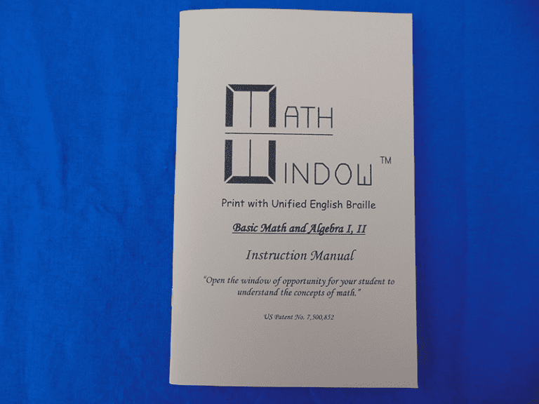 Braille Basic Math Kit by Math Window® | Made in USA