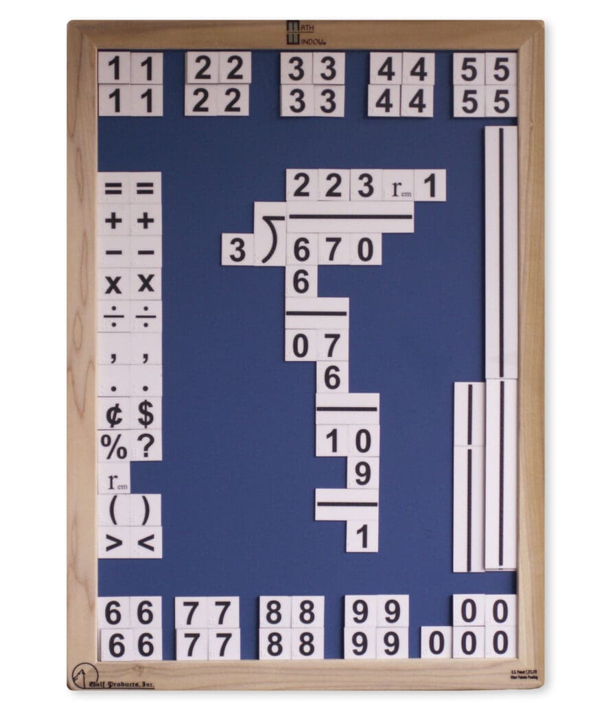 Braille Basic Math Kit by Math Window® | Made in USA
